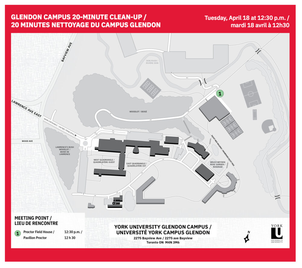Glendon Campus 20-Minute Cleanup - York University Events Calendar